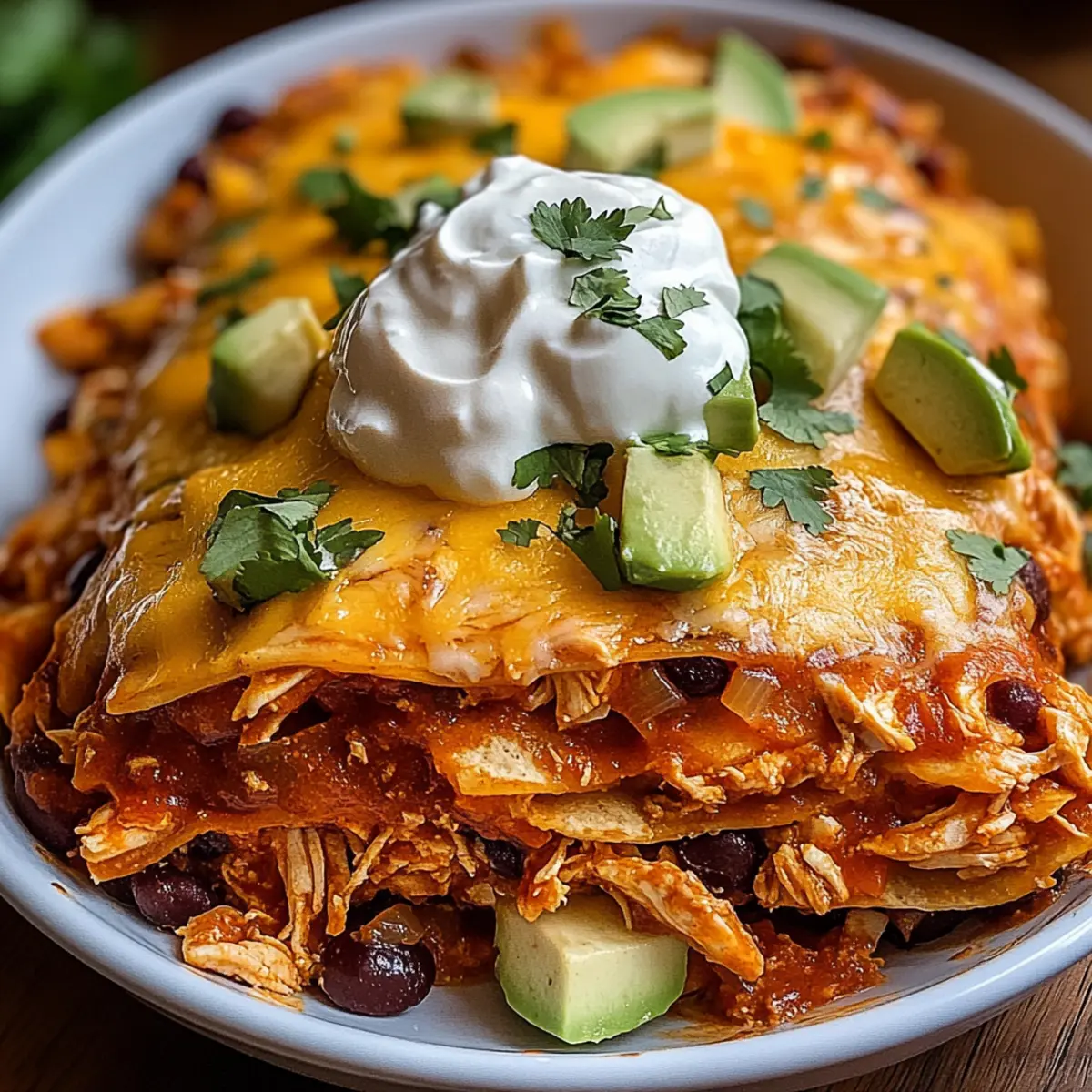 Ultimate Shredded Chicken Enchilada Casserole: A Delicious Comfort