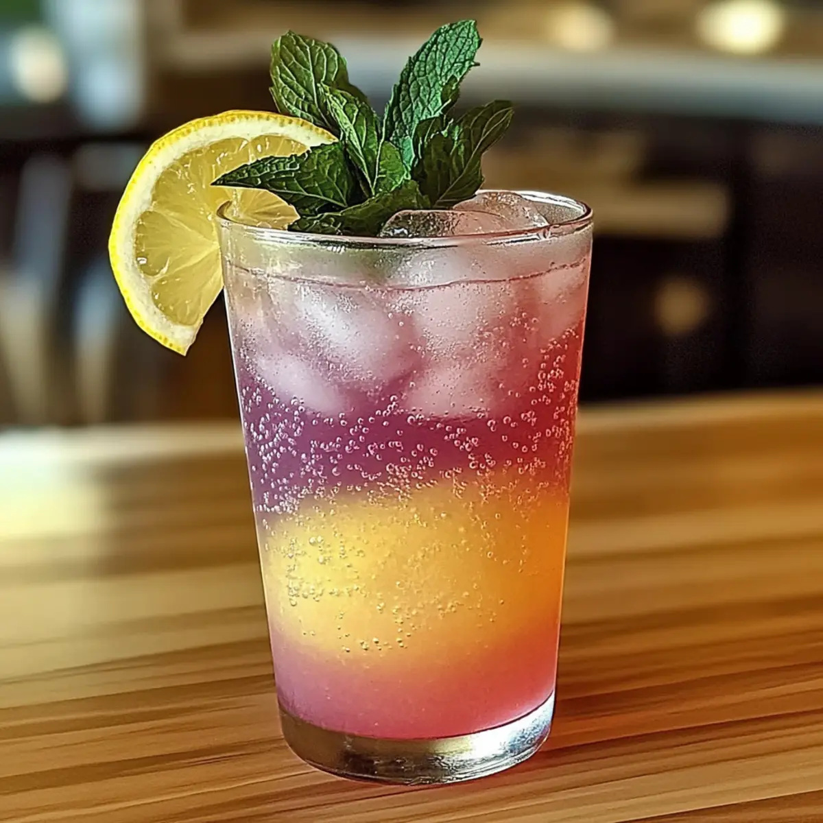 Irresistible Lemon Pink Soda: Refreshing Summer Sip