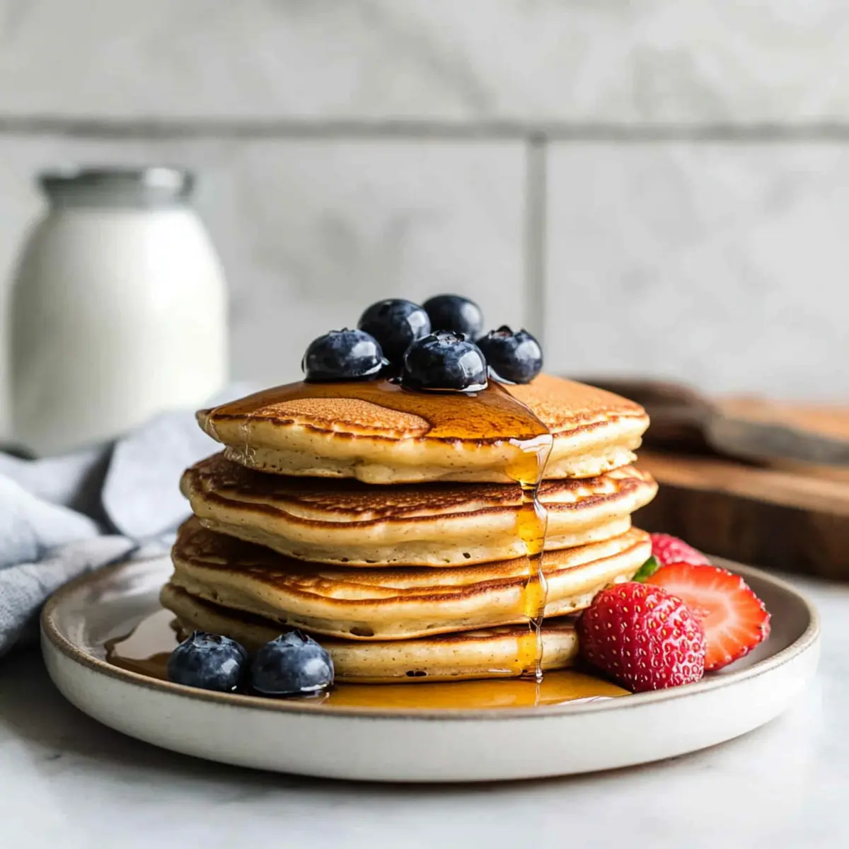 Irresistible Eggless Pancakes: A Deliciously Fluffy Breakfast